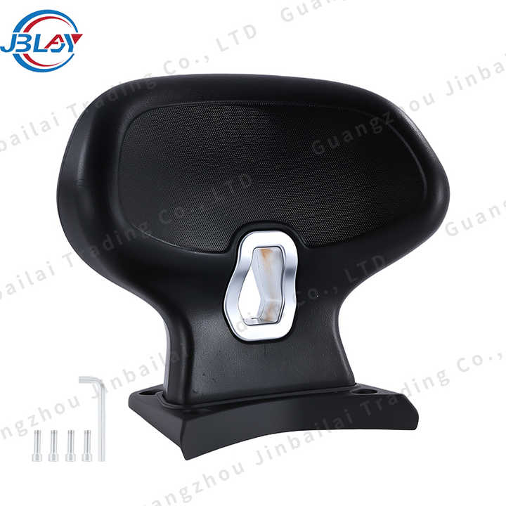 Motorcycle Modified Rear Passenger Seat Expand Back Rest Waterproof ...
