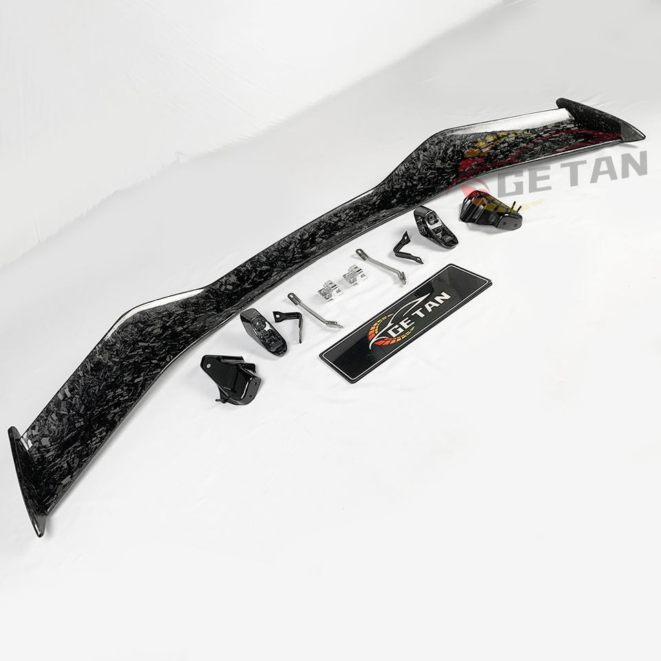 20-Up Corvette C8 Z06 Z07 Package DRY Forged CARBON FIBER Ducktail Rear ...