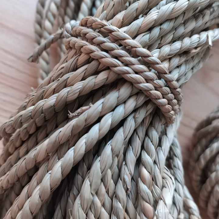3-7mm Dried Seagrass Rope - Natural, Eco-Friendly, Durable