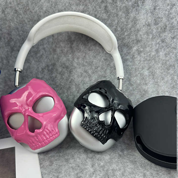 3D Printed Earphone Case - OEM Gothic Style Skeleton Skull