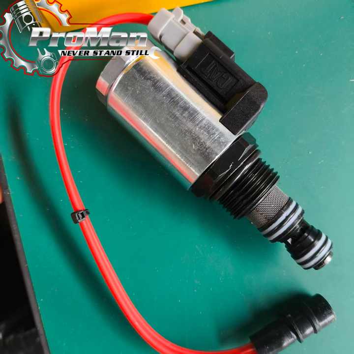 Proman 3023809 302-3809 24V Solenoid Valve Construction Machinery Parts ...