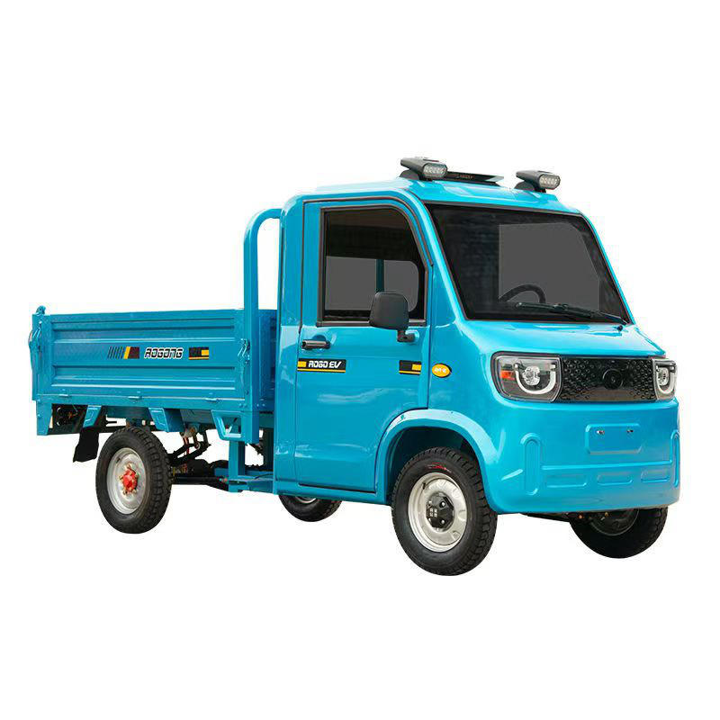 Four-Wheel Electric Vehicle Home Agricultural Use Cargo Transport Dual ...