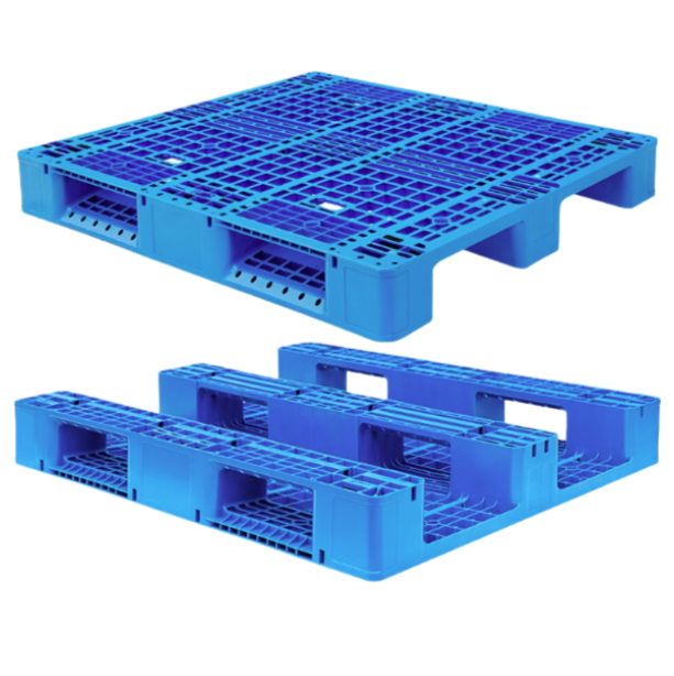Warehouse HDPE Plastic Pallets 1200*1100 cm Textured Grid Chuanzi-Style ...