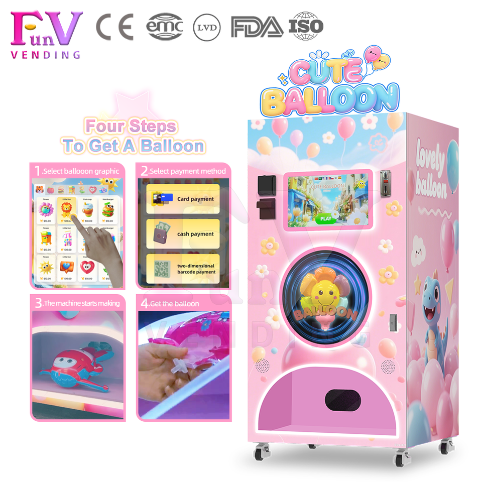 Smart Robot Balloon Vending Machine - Automated & Versatile