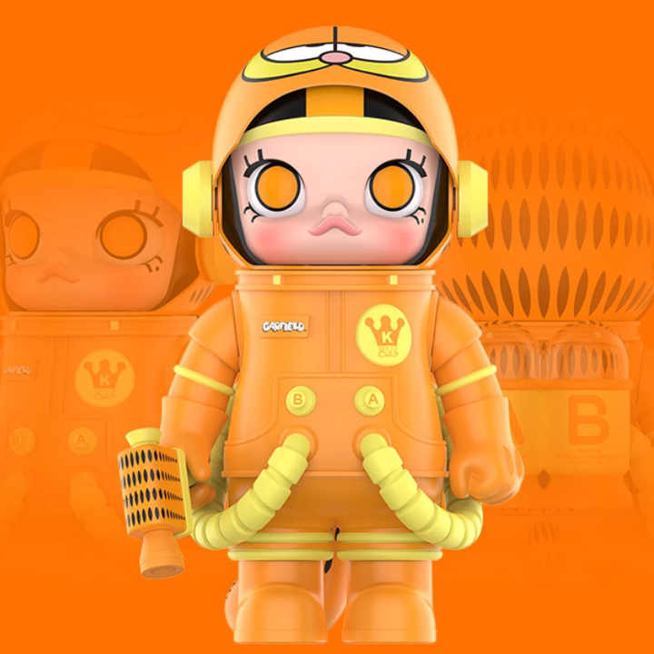 POPMART SPACE MOLLY Garfield 400% Trendy Toy Doll