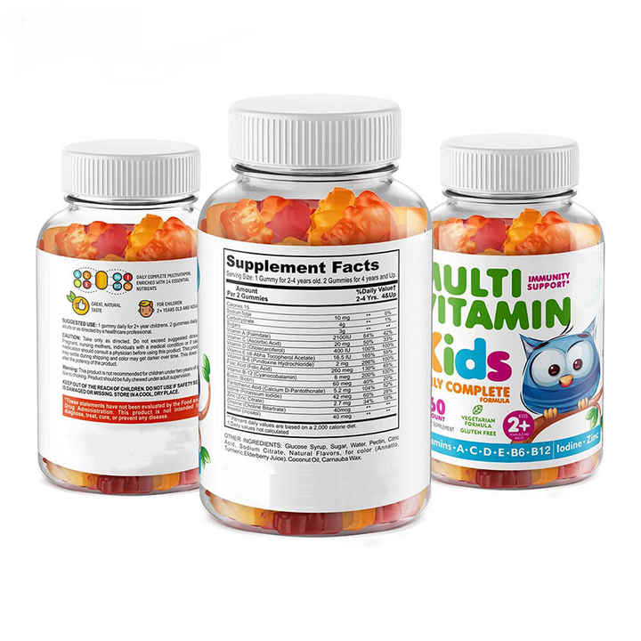 OLLI Whole Sales Sugar Free Kids Vitamins Gummy Multivitamins Gummies ...