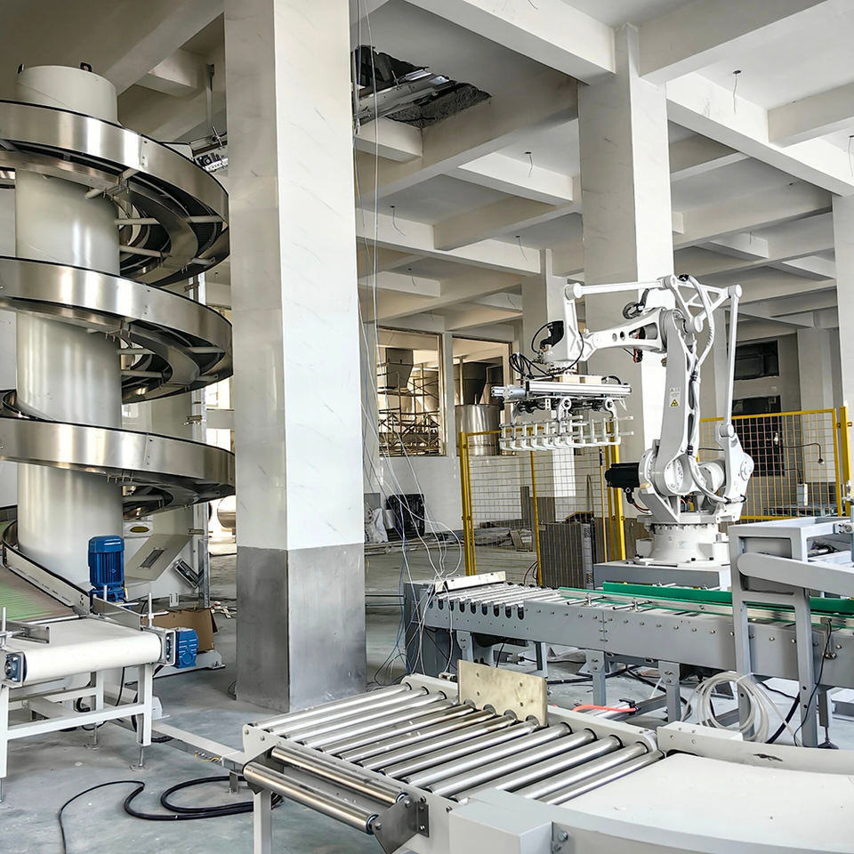 Food Boxing Machine Robotic Packing Packaging Line