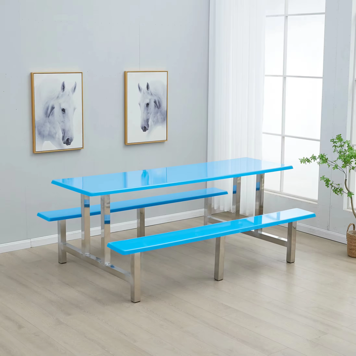 BIFMA Approved Reinforced-Structure Polished Surface Traditional Table ...