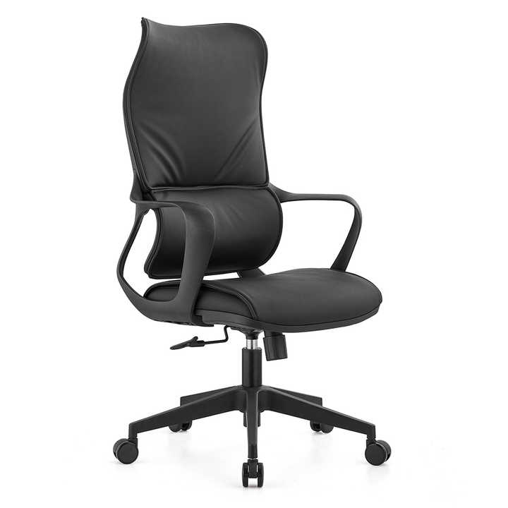 All in one High Back Boss Chair Commercial Ergonomic Leather Office ...