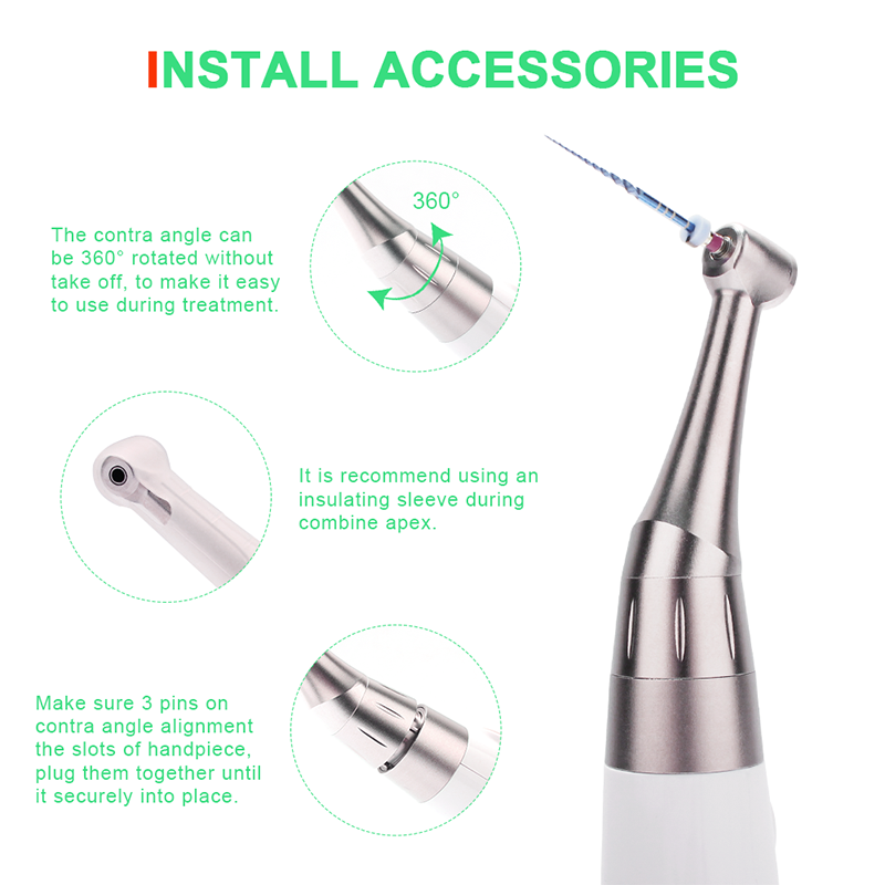 Dental Endo Rotary Motor with Built-in Apex Locator
