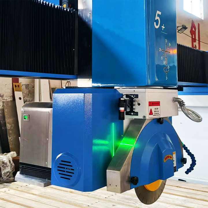 5 Axis 15kw Bridge Cutting Machine for Stone Customizable CNC Machine ...