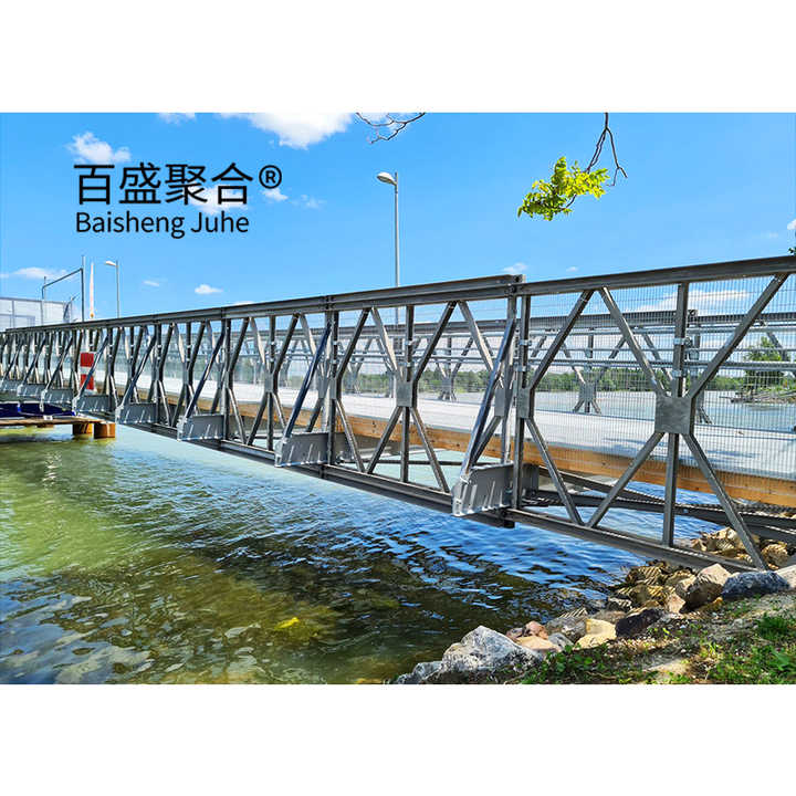 Steel Truss Frame Bridge Modular Prefab Portable Hd200 Steel Structure ...