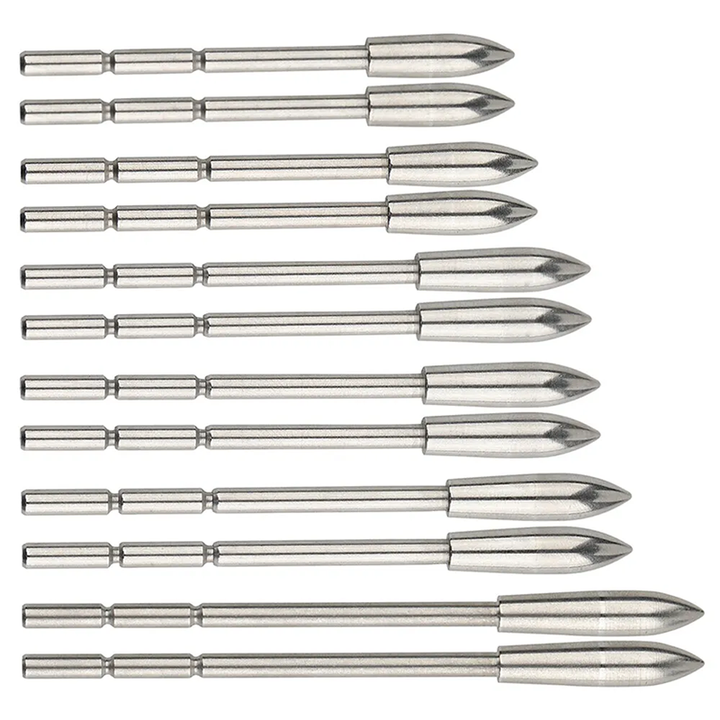 HOOYI Tungsten Arrow Points - Precision for Target Shooting