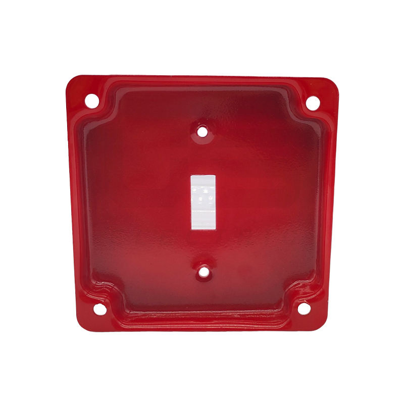 UL Listed Emergency Metal Switch Plate - Red & IP65 Protection