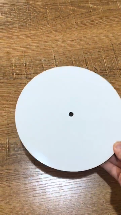 Durable MDF Round DIY Clock Face & Photo Frame, ODM
