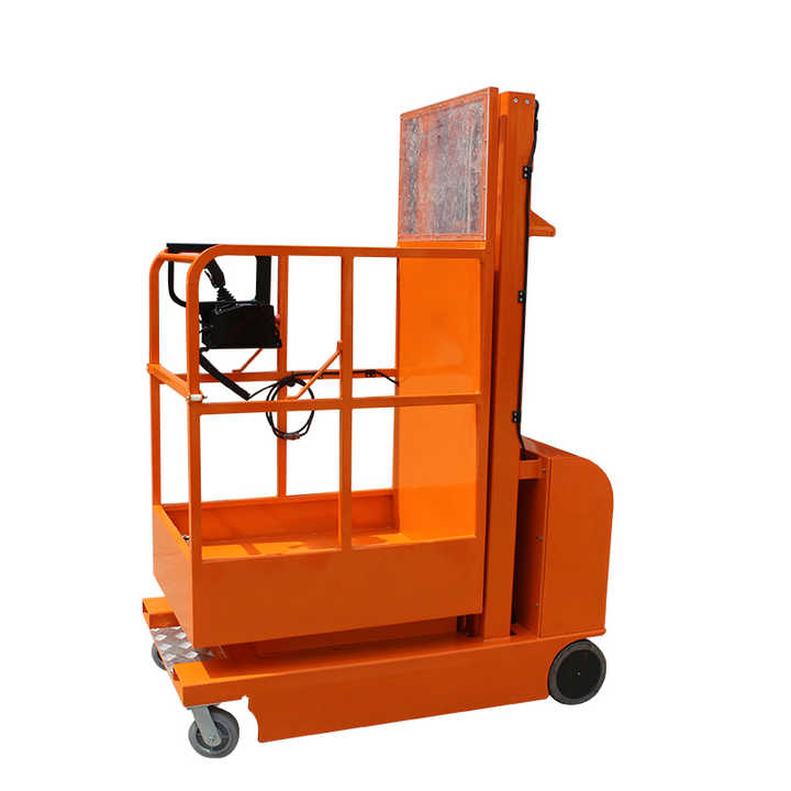 Electric Hydraulic Vertical Aerial Order Picker Truck Lift