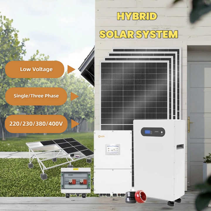 Solar Power Complete System 5KW 10KW 15KW 20KW Hybrid Solar Panel System for Home| Alibaba.com