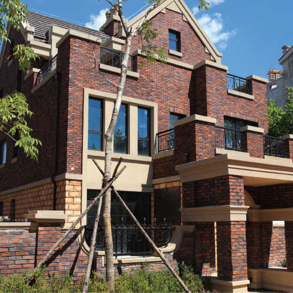 Facade Matte Finish Decorative Outdoor Stone Wall Split Brick Clay ...