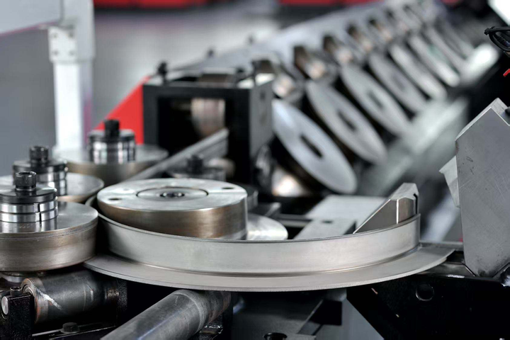 Automatic Circular Flange Forming Machine for HVAC Metal Ductwork ...