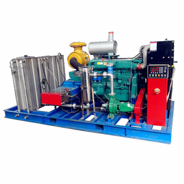 Water jet high pressure pump 1000 bar for reactor tank cleaning ...