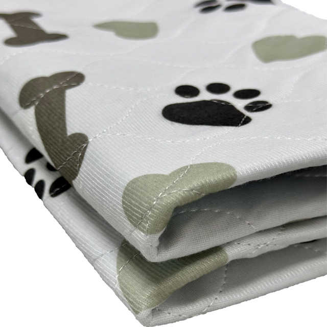 Customized Wholesale Polyester Cotton Hospital Making Washable Pee Pads ...