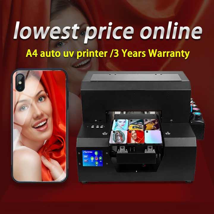 Mini Inkjet Led Flatbed UV Printer - Versatile & Durable