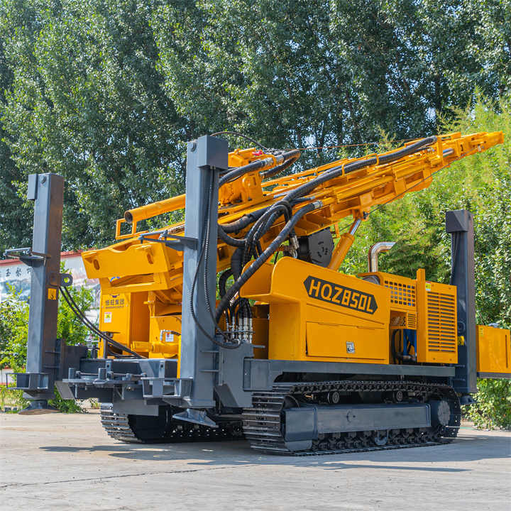 200m Deep Crawler Mounted Hydraulic Water Well Drill Rig