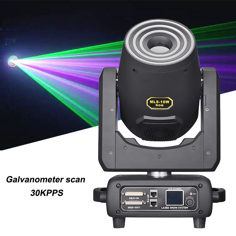 Igracelite Moving Head Animation Laser Light RGB Full Color