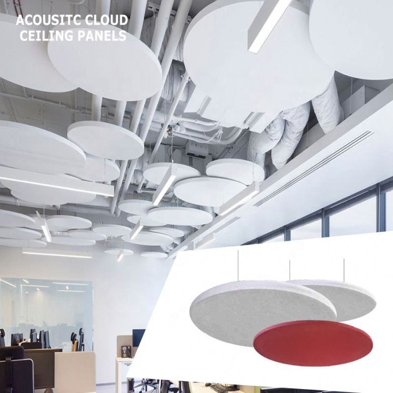 Degoceiling Freedom Suspension Acoustic Island Ceiling Panels White ...