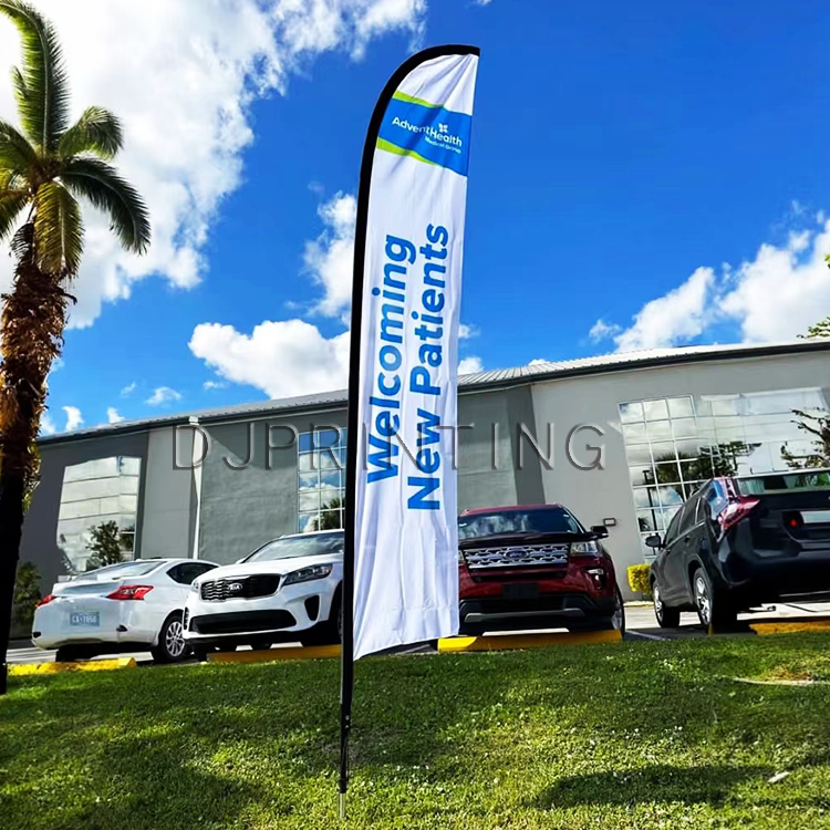 Outdoor Flag Custom logo Printing Design Promotional Banners Beach ...