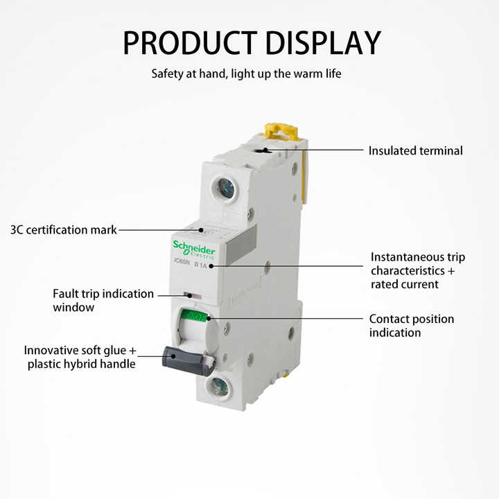 Schneiders MCB Acti9 IC65N Series - Reliable Circuit Protection