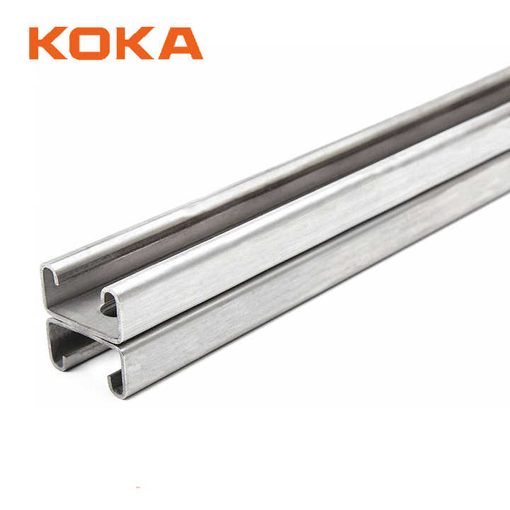 Best Quality 41x82 41x124 Stainless Steel Strut Channel Solid Double ...