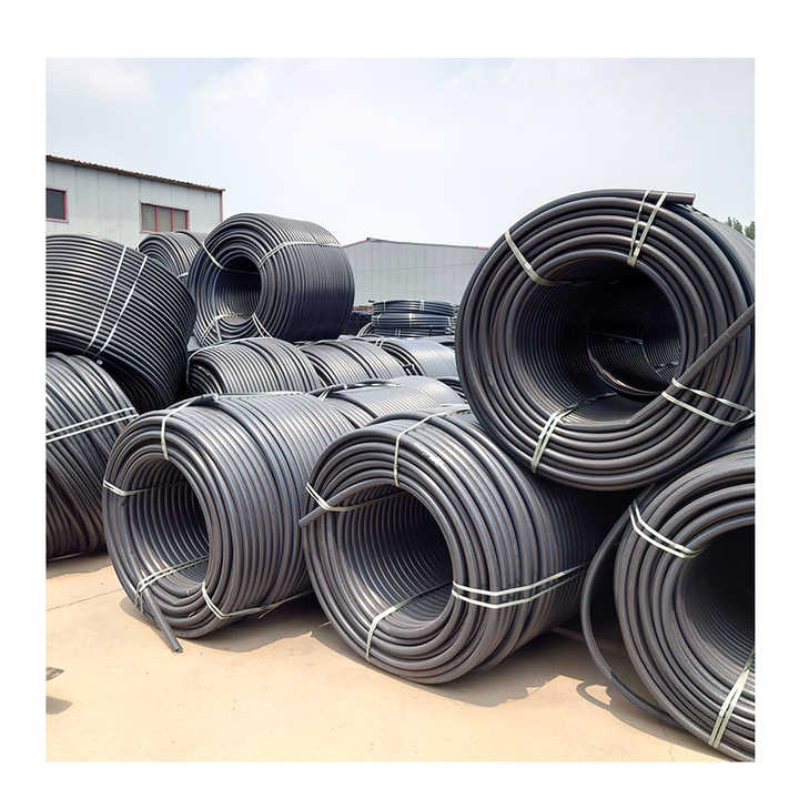 HDPE Pipe Roll Poly Pipe 2 Inch Black Plastic HDPE Coil Pipe for ...