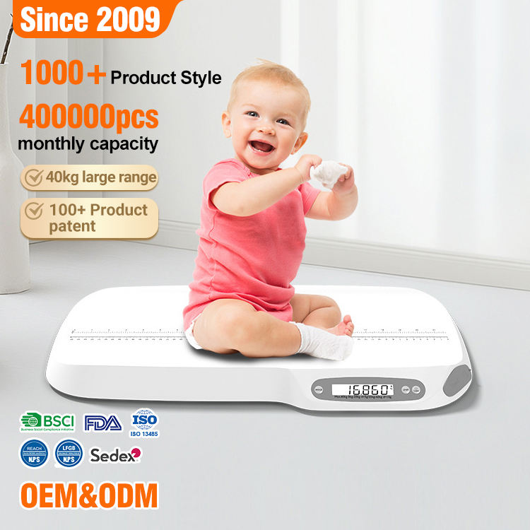 Digital Baby Weighing Scale with Height Weight Digital Infant Scale ...