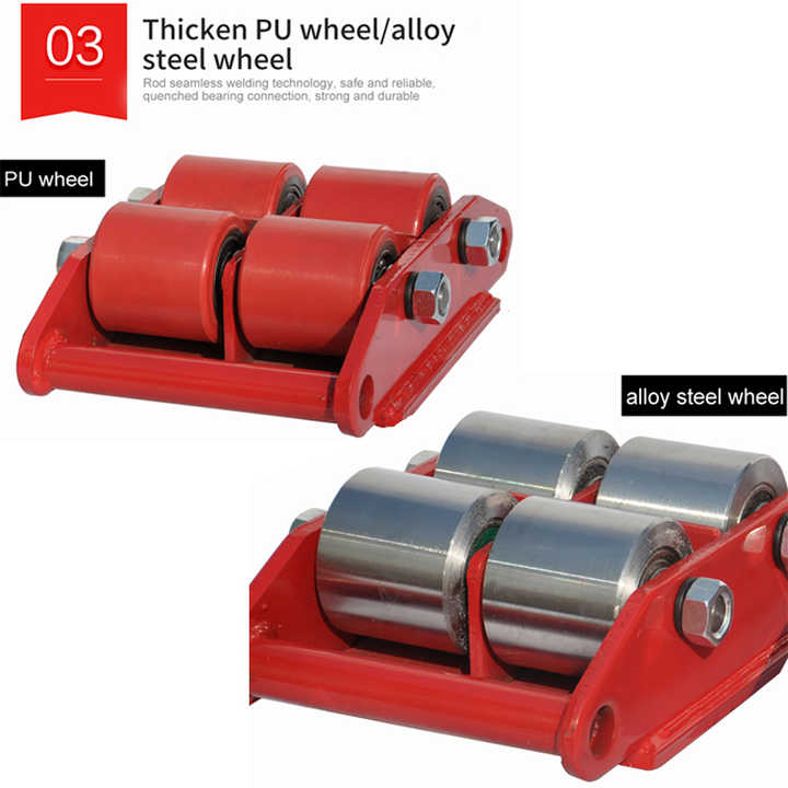 Heavy duty Machine Moving Transport Roller Skates| Alibaba.com