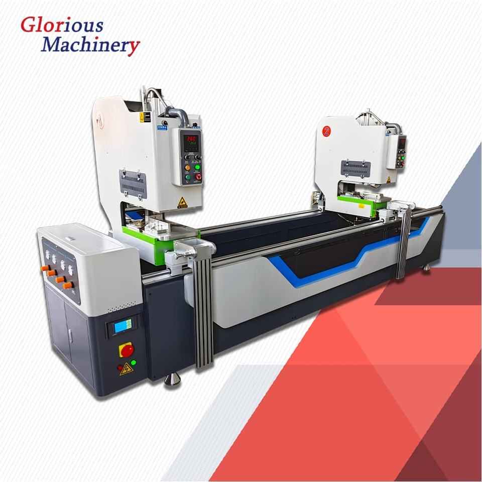 Glorious Professional Windoor Frame PVC/UPVC Profiles PLC Controlled ...