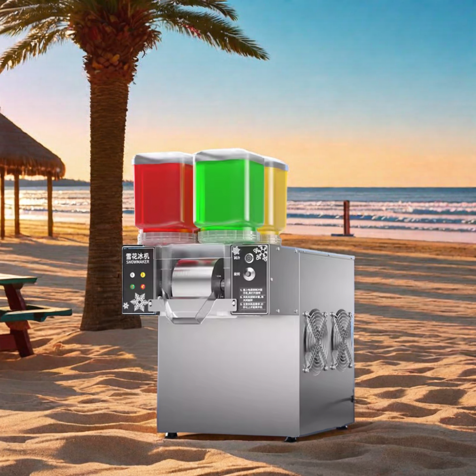 Snow Ice Maker 4 Tanks - Efficient Ice Production Machine