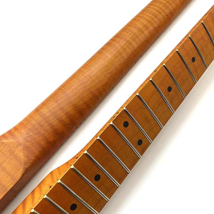 9.5 Inch 12 Inch Radius ST Electric Guitar Neck - 22 Frets