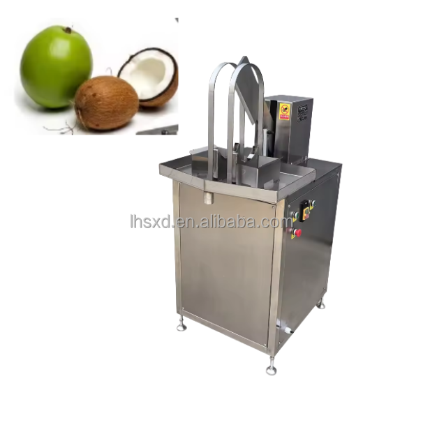 Hydraulic Coconut Half Cutter and Water Extractor Stainless Steel ...
