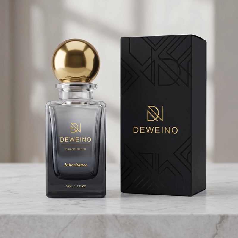 High Quality Empty Perfume Bottles 50ML Black Vintage Glass Perfume ...
