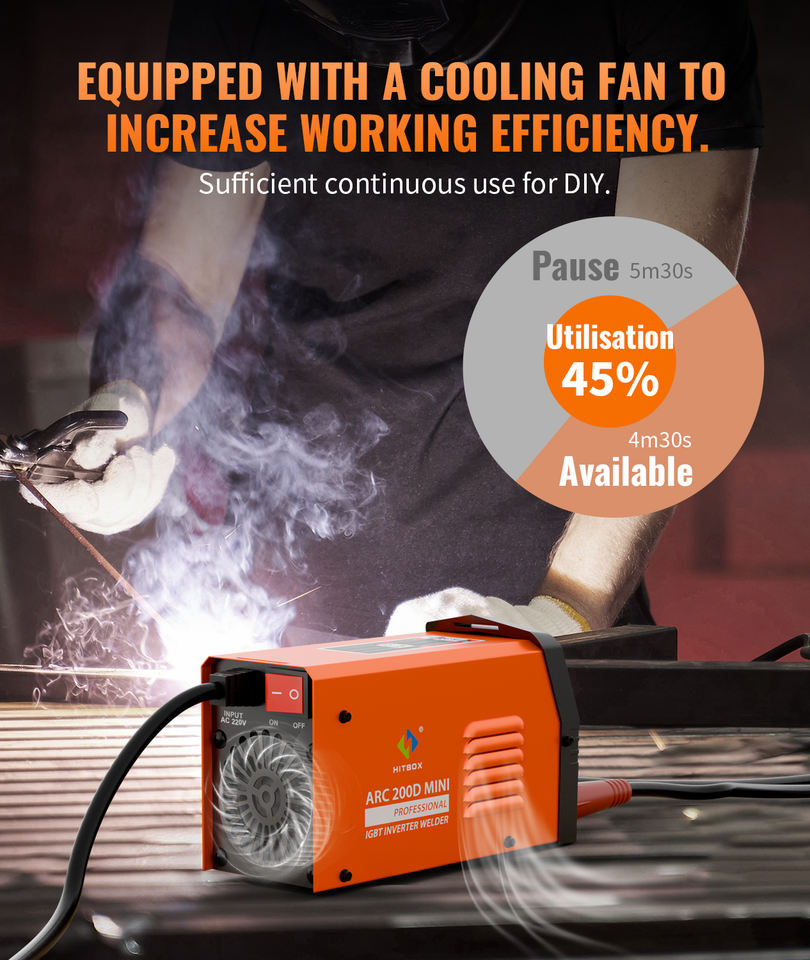 A ARC200D MINI HITBOX Portable Mma Welder Arc Welders| Alibaba.com