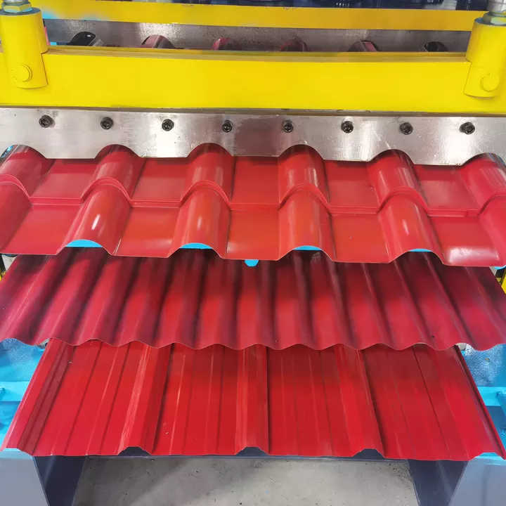 Triple Layer Roof Profile Roll Forming Machine - Dixin