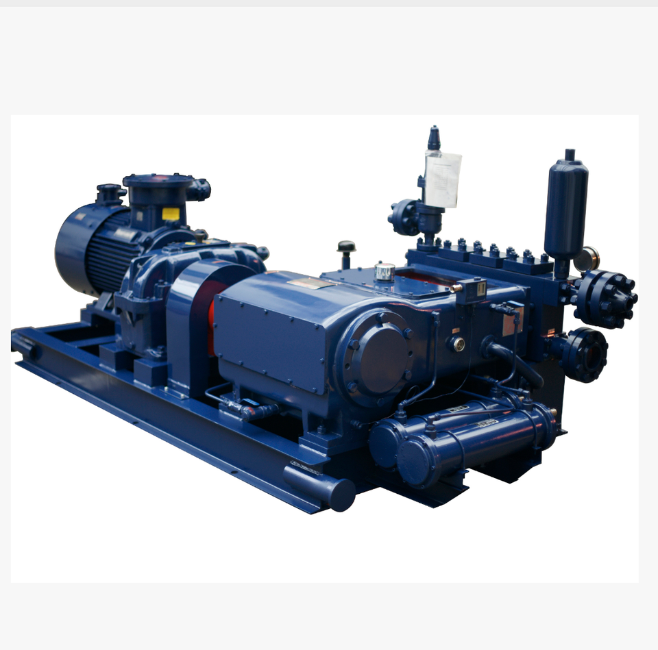 Skid Mounted High Pressure Water Injection System for Oilfield Water ...