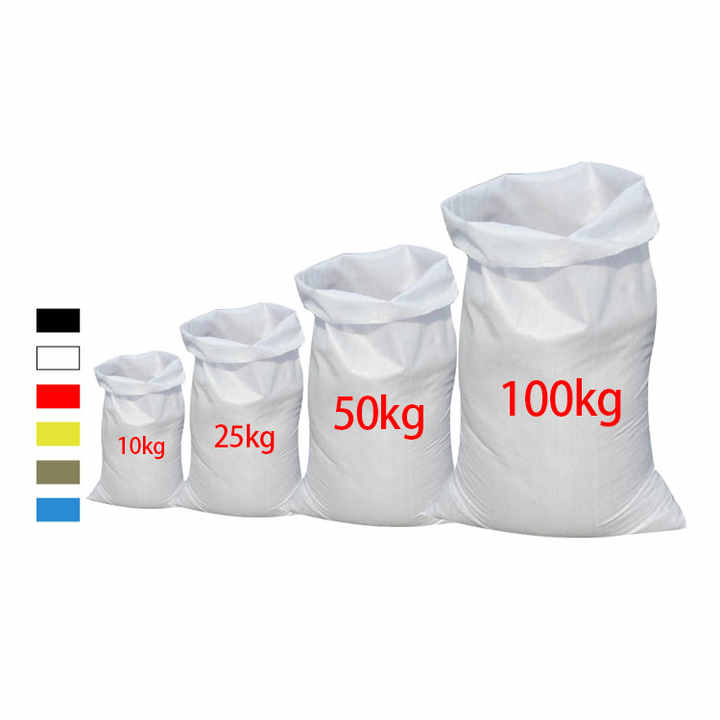 100% Virgin Polypropylene Sacks - Durable & Moisture Proof