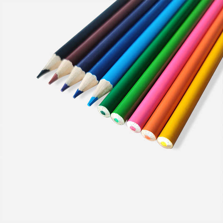 Custom 10 pcs pencil colors standard 7.5 inch drawing pencils set ...