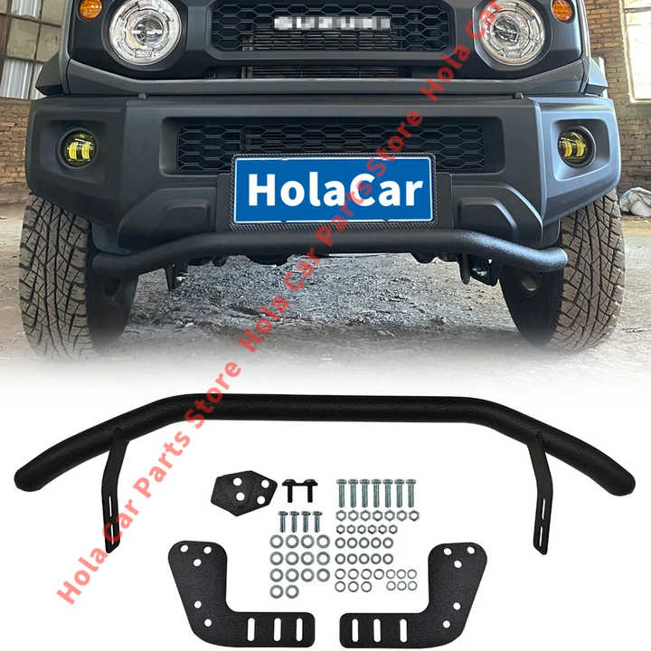 Jimny jb74 accessories front Bumper For Suzuki Jimny jb64 jb74 2018 2019 2020 2021 2022 2023 ...