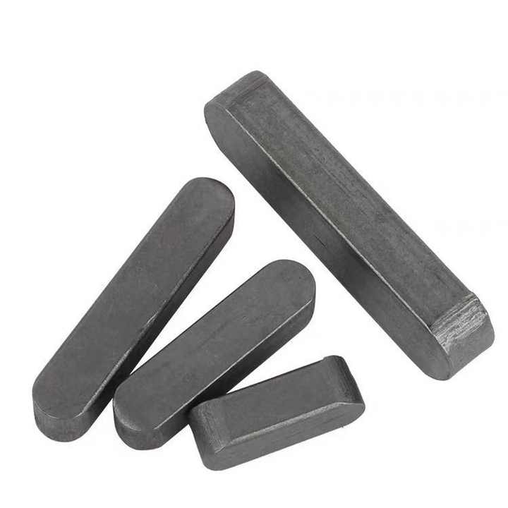 A-Type Carbon Steel Flat Key Pin with Rounded Corners CNC Machined 3/4 ...
