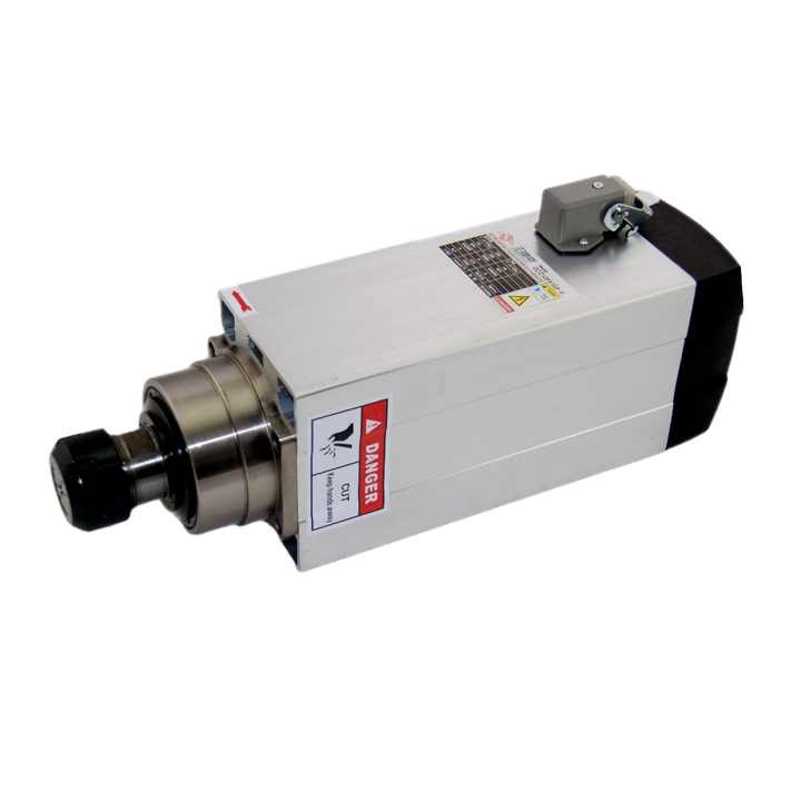 CHANGSHENG CNC Spindle Motor 7.5kw square air Cooled Electric AC ...