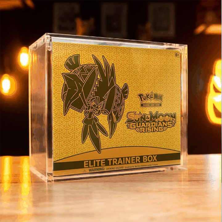 Acrylic ETB Display Box Boxes with Magnetic Lids Elite Trainer Box ...