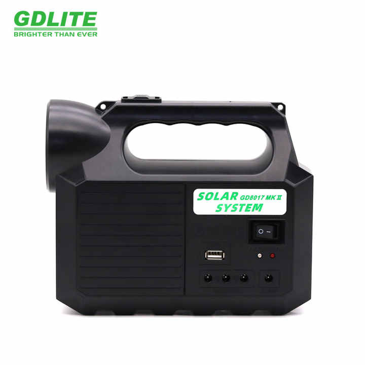 Gdlite Original Brand Gd8017MK Portable Solar Home Lighting System with ...